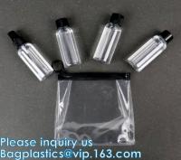 China Custom Holographic PVC Makeup Cosmetic Bag Iridescent Transparent Pouch with Logo OEM Size for sale