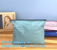 China Custom Logo Side Gusset Bag Horizontal Pouch with Resealable Slider Zipper 100 Pieces for sale