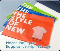 China Custom PVC Zipper Top Apparel Bags for Clothing Shoes Cosmetics 12 Colors for sale
