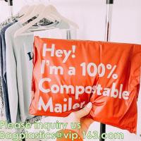 China Biodegradable Waterproof Poly Mailers 12x15.5 Eco Friendly Shipping Bags for Clothing Mailing Envelopes for sale
