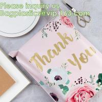 China Tropical Leaf Self Seal Poly Mailers 10x13 100 Pack Waterproof Shipping Bags for sale