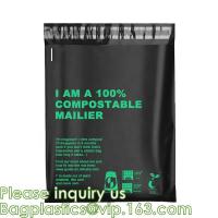 China 100% Recycled Compostable Poly Mailer Bag Eco Friendly Mailing Envelopes 20-160 Micron Thickness for sale