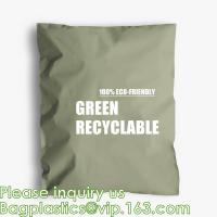 China 100% Recycled Compostable Poly Mailer Bag Eco Friendly Mailing Envelopes 20-160 Micron Thickness for sale