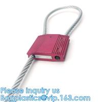 China Customizable Plastic Security Seals PP PE Tamper Evident Cable Ties for Meter Locking 20000 Pieces for sale