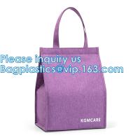 China XXL Insulated Non Woven Fabric Cooler Bag 42L Hot Cold Food Delivery Grocery Shopping Heavy Duty for sale