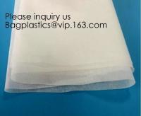 China PVA Water Soluble Non Woven Embroidery Fabric 20-50GSM 90°C Dissolving for sale