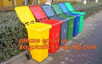 China Galvanized Steel 1100L Waste Wheelie Bin Heavy Duty Trash Can with 200mm Wheels for sale