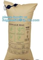 China Kraft Paper Dunnage Air Bags 2.8 PSI Inflatable Void Fill Cushion for Container Cargo Protection for sale
