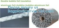 China Reflective Insulation Radiant Barrier For Building Single Or Double Bubble Radiant Barrier Insulation for sale