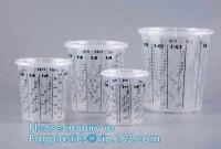China Automotive Spray Cup Paint System 20 Oz 50 Disposable Liners Lids 125 Micron Filters for sale
