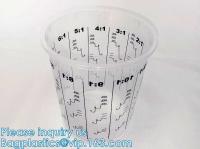 China Automotive Spray Cup Paint System 20 Oz 50 Disposable Liners Lids 125 Micron Filters for sale