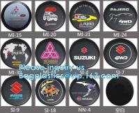 China Custom PVC Spare Tire Cover 25-30 Inch Waterproof Dustproof for SUV CR-V Pajero for sale