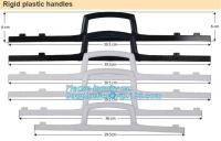 China Custom Garment Hanger Bags with Hook Closure 40x60cm for Retail Packaging for sale