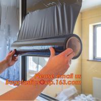 China Self Adhesive PE Protective Film 0.03-0.15mm for Carpet Window Glass Surface Safety for sale