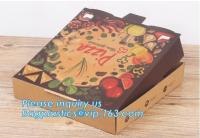 China Custom Corrugated Pizza Box 9 10 12 Inch Recyclable Paper Take Out Packaging for sale
