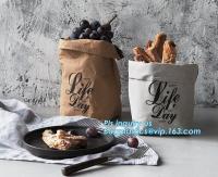 China Custom Tyvek Storage Bag 26x17cm Waterproof Washable Eco Friendly Kraft Paper Pouch for sale