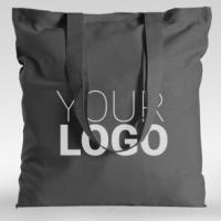 China 100% Cotton Canvas Tote Bag 15x16 Inch Reusable Shopping Bag for Promotional Gift for sale