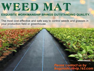 China Heavy Duty Weed Barrier Fabric 32x180ft UV Stabilized Landscape Ground Cover for Flower Beds for sale