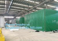 China Heavy Duty PVC Coated Polyester Tarpaulin 500gsm 1000D Waterproof Truck Cover for sale