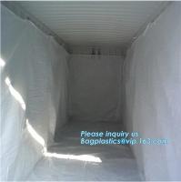 China 20ft Dry Bulk Container Liner Bag FIBC Big Bag 80-300gsm PE Woven for Sea Transport for sale