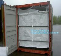 China 20ft Dry Bulk Container Liner Bag FIBC Big Bag 80-300gsm PE Woven for Sea Transport for sale