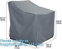 China 600D Water Resistant Garden Furniture Cover Set 4 Piece Patio Bistro Covers for sale