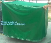 China UV Coated PE Fabric Tarpaulin 180gsm Waterproof Heavy Duty 4mx3m for sale