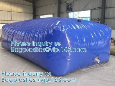 China TPU Frame Bladder Fuel Water Tank 200L to 800000L Flexible Liquid Storage Pillow for sale