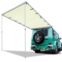 China 2024 Newest Nice 270 Retractable Car Roof Side Awning Tent with Wall Waterproof UV Proof for sale