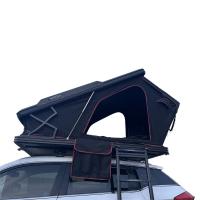 China Lightweight Triangle Car Tent Hard Shell Aluminum 2 Person Z Style 211X130 for Camping for sale