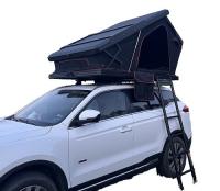 China Lightweight Triangle Car Tent Hard Shell Aluminum 2 Person Z Style 211X130 for Camping for sale