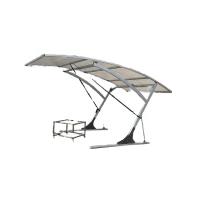 China Foldable Car Garage and Two Legs for Manual Operation Metal Cabinets Construction Made for sale