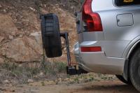 China 150KG Capacity Off-road Vehicle Spare Tire Rack Durable Steel Material for Audi 0 TD for sale