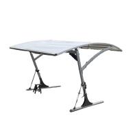 China Manual Operation Canopy Carport Good Awning Canopy for Electric 2 Car Parking Pergola for sale