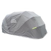 China High Loading Capacity One Car Grey Stainless Steel and Fabric Garage Storage Shed for sale
