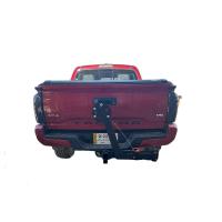 China 2008-2017 Dodge Ram 1500 Spare Tire Carrier with Steel Bumper and Black Finish Made for sale