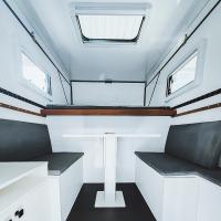 China TOYOTA TRUCK Camper Shell Slide on with Shower FRP 4X4 Kindle Long Box Pickup Body Made for sale