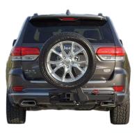 China Spare Tyre Carrier and Off Road Hitch for 1995-2002 Jeep Gladiator Steel Rear Bumper for sale