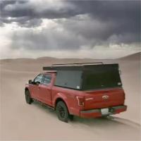 China Customized Size Hard Type Aluminum First Responder Truck Canopy for Toyota Tacoma G3 for sale