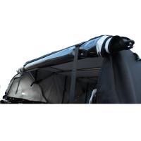China 2024 Made Aluminum Alloy Soft Canopy for Nissan Frontier Truck No-Drilling Installation for sale