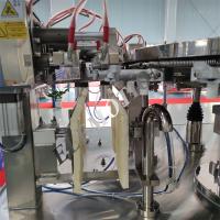 China Food Products Large Bag Rotary Vacuum Packer , Vacuum Sealing Machine Industrial for sale