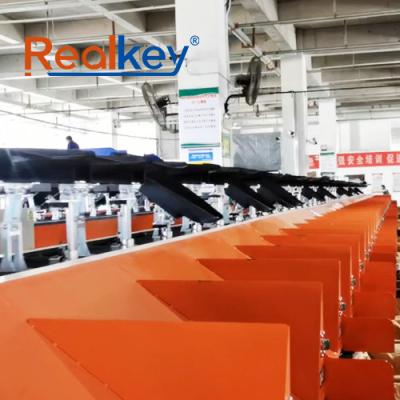 China Automatic Package Sorting System Warehouse Sorting Systems Heavy Duty Tray Safety Design for sale