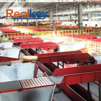 China Compact Swivel Wheel Sorter High Speed Sorting Conveyor With Quick Installation for sale