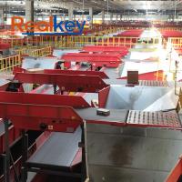 China Compact Swivel Wheel Sorter High Speed Sorting Conveyor With Quick Installation for sale