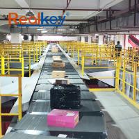 China Large Retail Warehousing Sorter Cross Belt Type Conveyor Sortation Systems OEM/ODM for sale