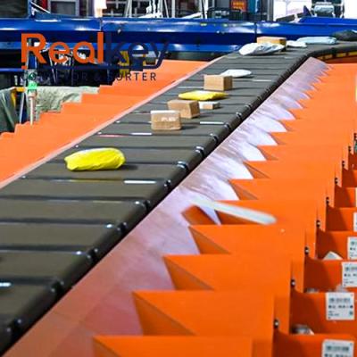 China Accurate Customized Crossbelt Sorter High Tech With Long Lifespan for sale