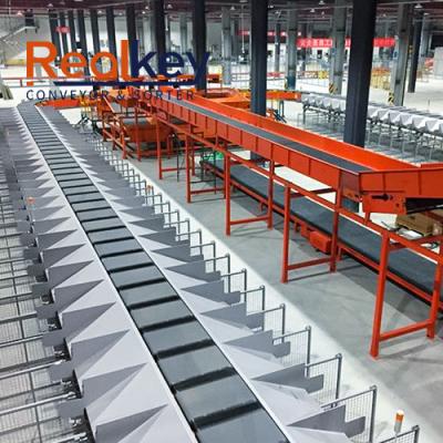 China Custom High Speed Cross Belt Sorter Flexible OEM/ODM For Various Industries for sale