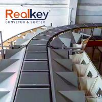 China High Accuracy Cross Belt Sorter Warehouse Sorter Adjustable Stable Performance for sale