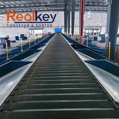 China Flexible Multi-Size Warehouse Sorter Mixed SKU Handling, Envelope to Carton Sorting for sale
