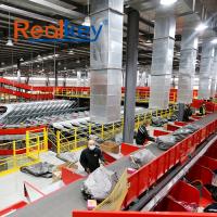 China Customized Warehouse Belt Conveyor Easy Installation For Courier Services for sale